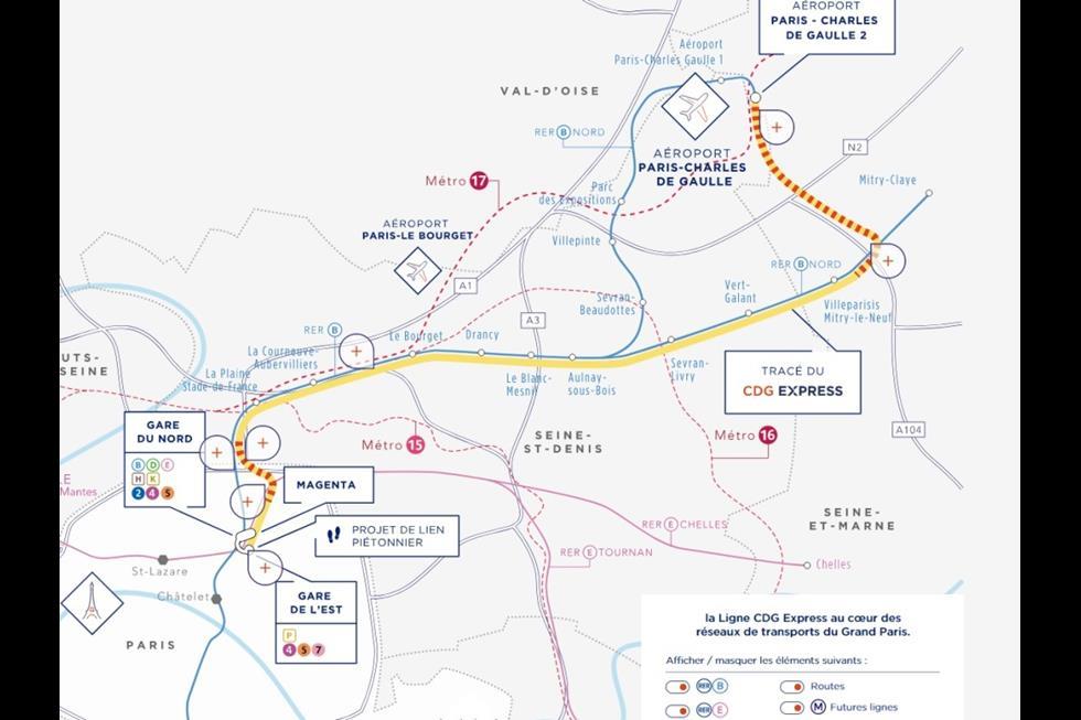 CDG Express delayed to 2026 | News | Railway Gazette International